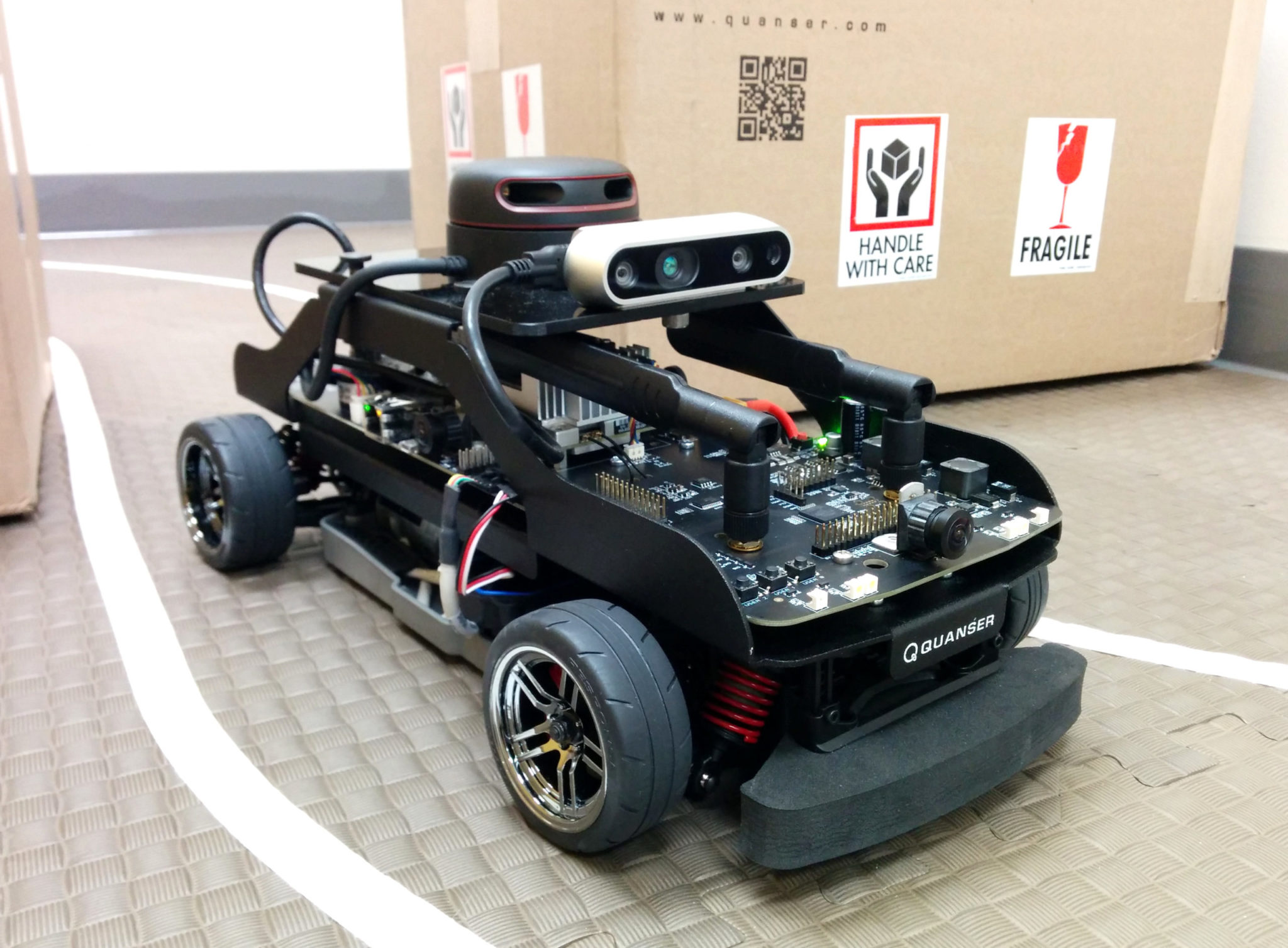 In Development: Quanser’s Self-Driving Car Research Studio - AET Labs